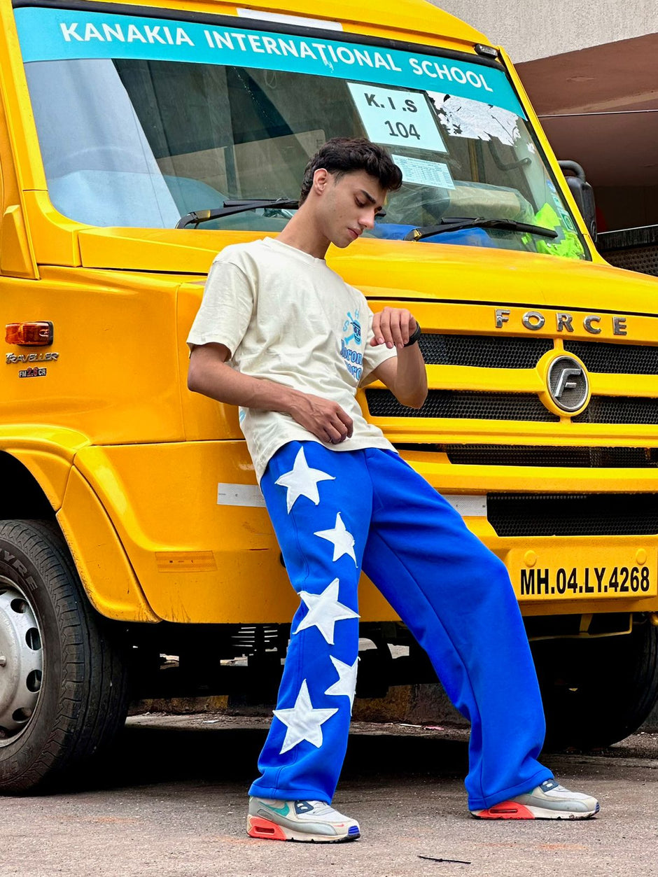 Royal Blue Cosmic Star Patch